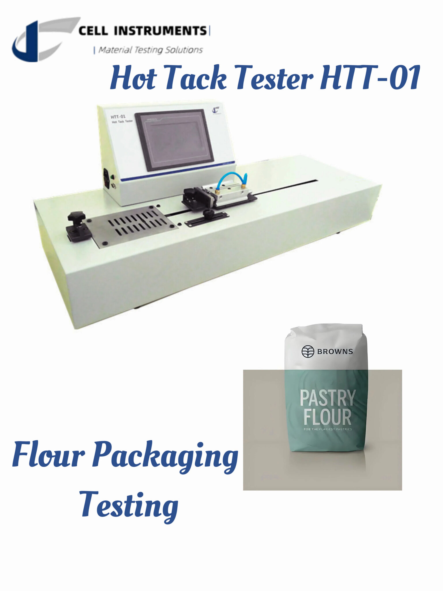 Flour Packaging Hot Tack Testing Guide with ASTM F1921 - Hot Tack Test